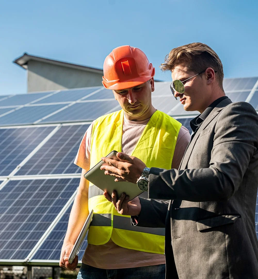 Solar grid installation for Radius Corp - Max Green Solar